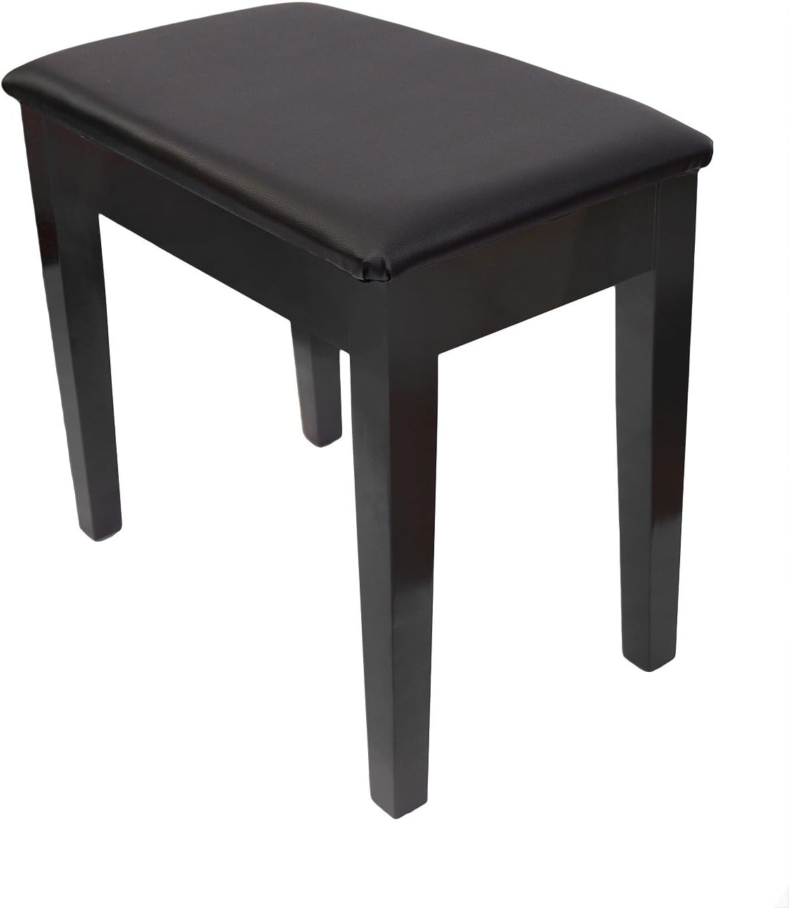 PRELUDE Piano Stool with Book Storage, Satin Black KB100SB : Amazon.co ...
