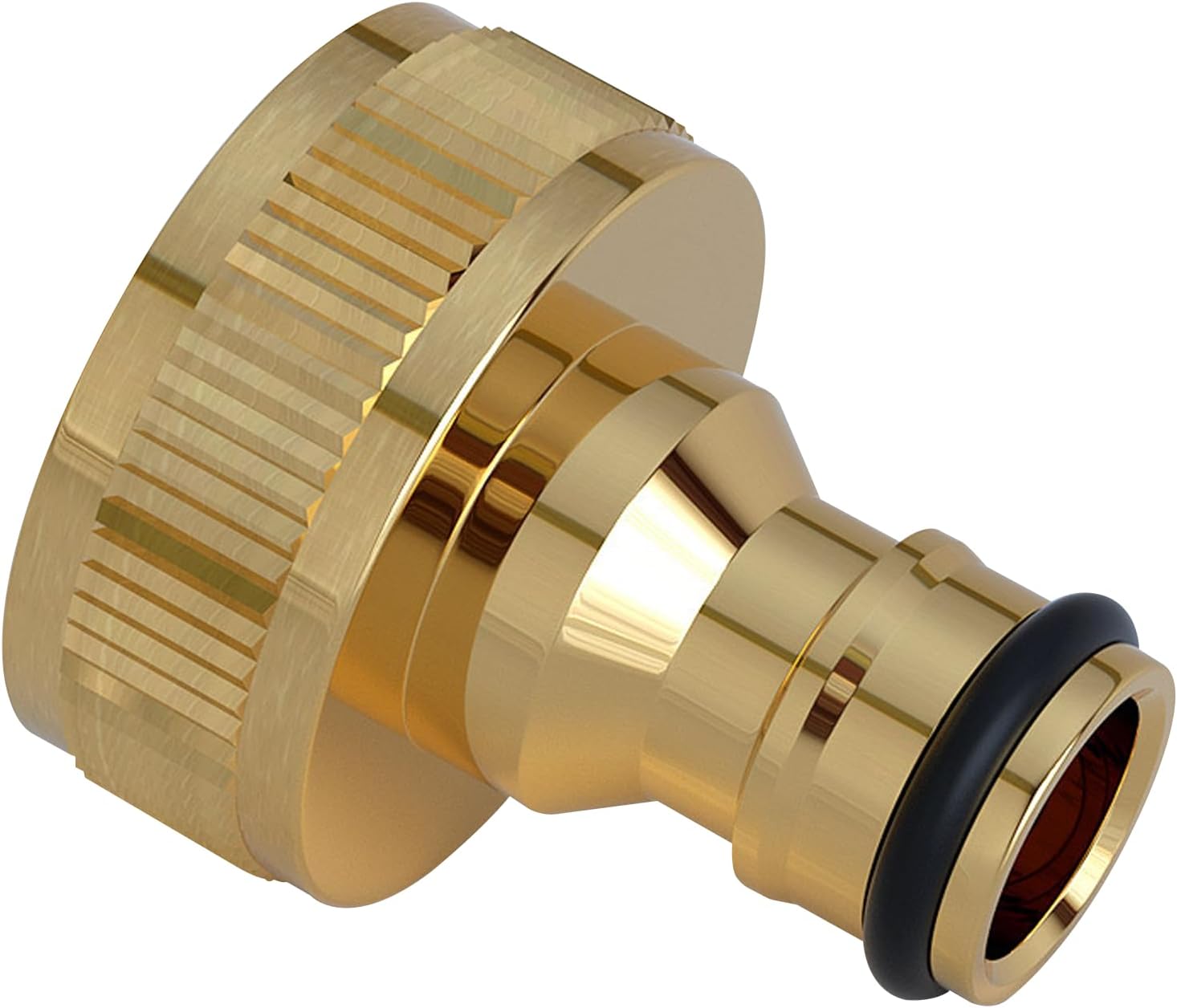 1.4in Brass Hose Pipe Connector, Garden Hose Tap Connector, Female ...