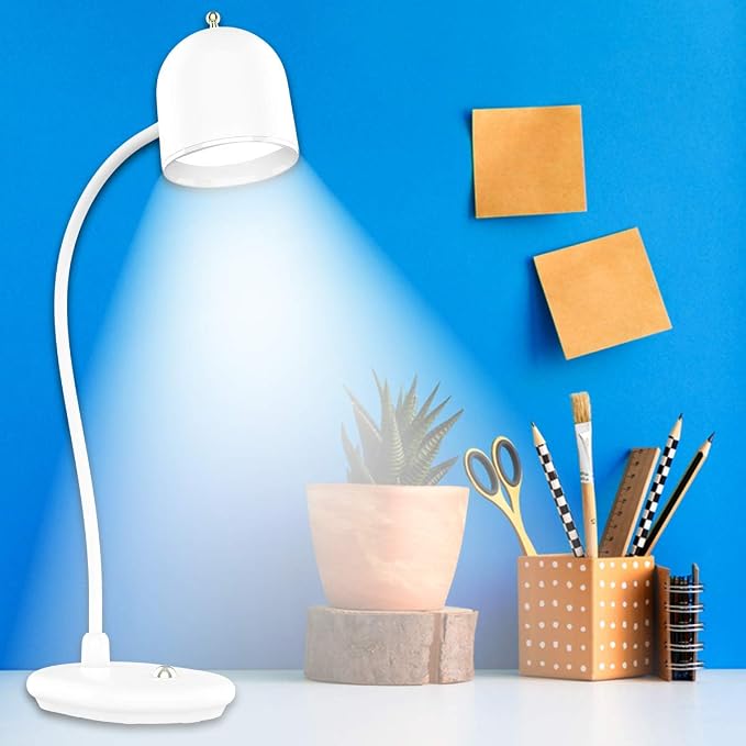 Buy Smart One Rocklight Plastic Table Lamp, White, Pack of 1 Online at ...