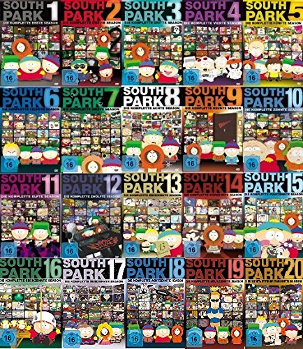 South Park Staffel 1-20 im Set - Deutsche Originalware [56 DVDs ...