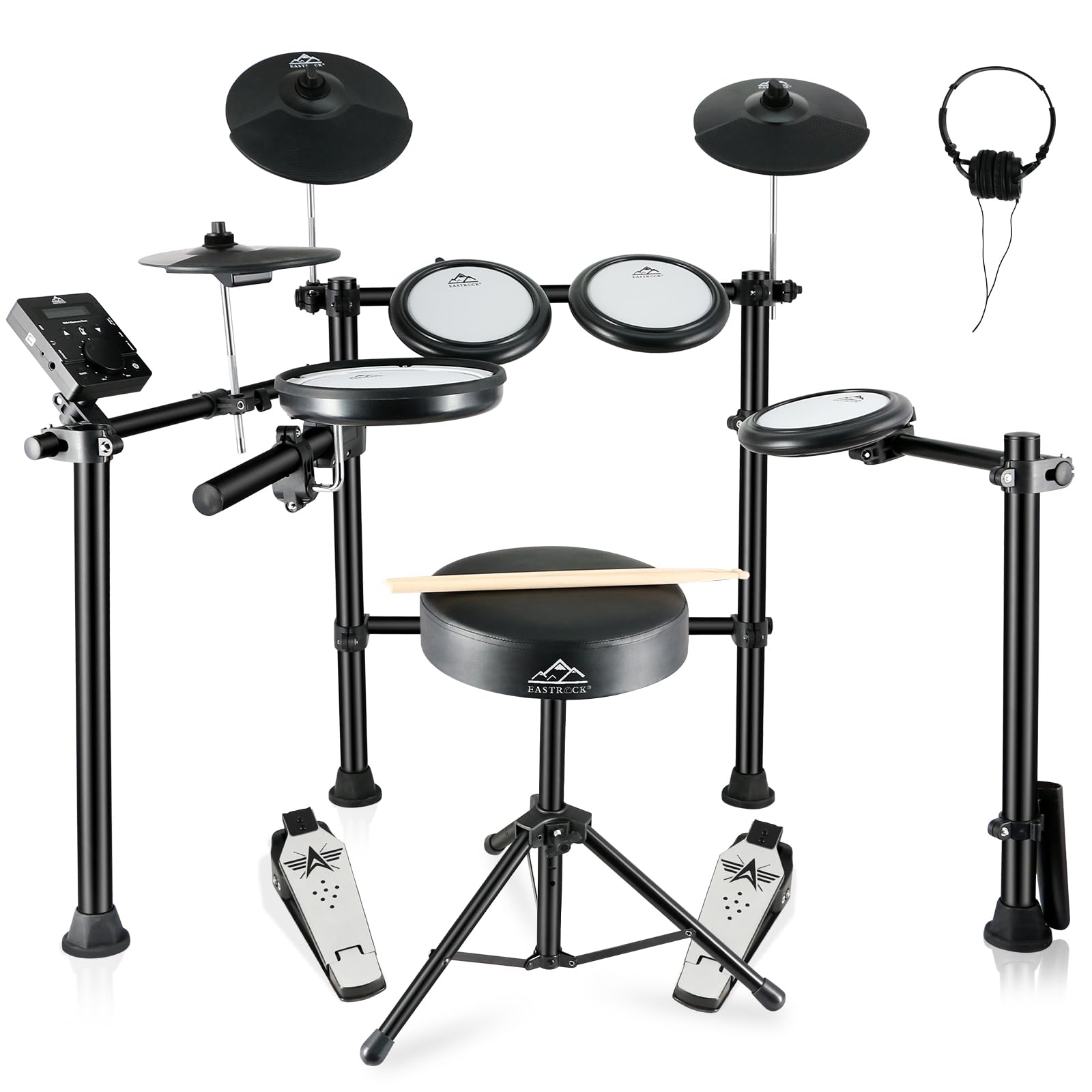 Amazon.com: EASTROCK Electric Drum Set EDS-4, Electronic Drum Set for ...