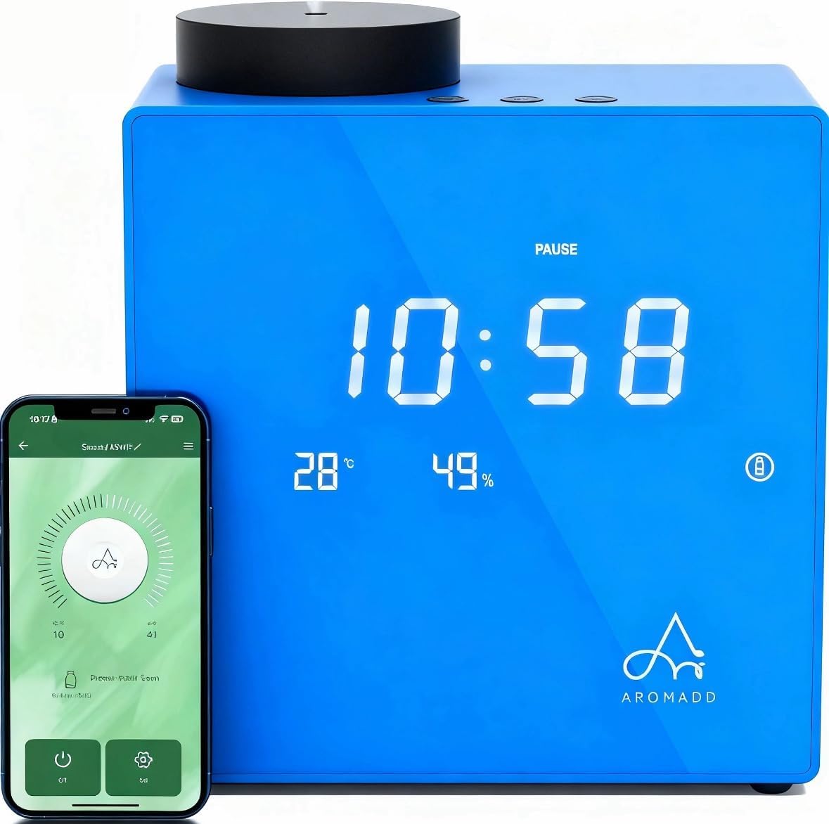 Amazon.com: 2026 Smart Waterless Diffuser, 2000 Sq.Ft Cold Air Scent ...