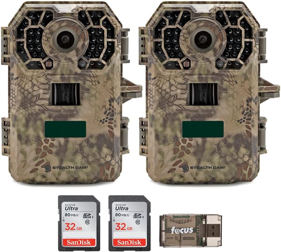 Amazon.com: Stealth Cam 2020 G42NG 24MP Trail Cameras (2-Pack) and ...