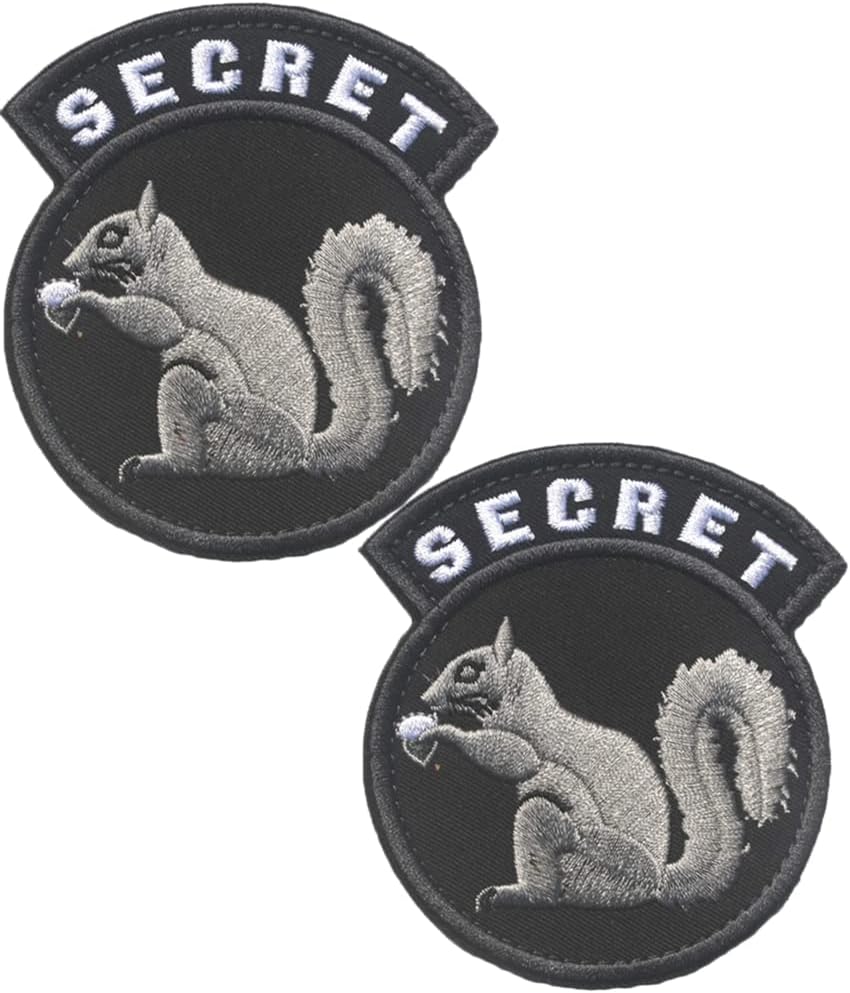 Amazon.com: Secret Squirrel Patch Hook and Loop Tactical Morale Applique Fastener Military ...