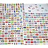 Set of 54 Stickers Oceania Different Flags of Countries and Territories ...