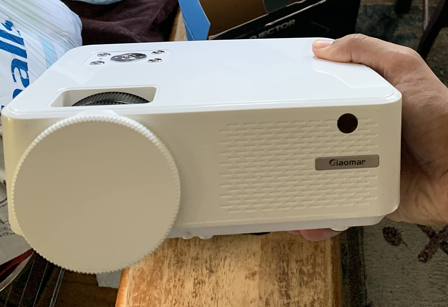 $22/mo - Finance WiFi Projector, Giaomar Bluetooth Projector 10000L ...