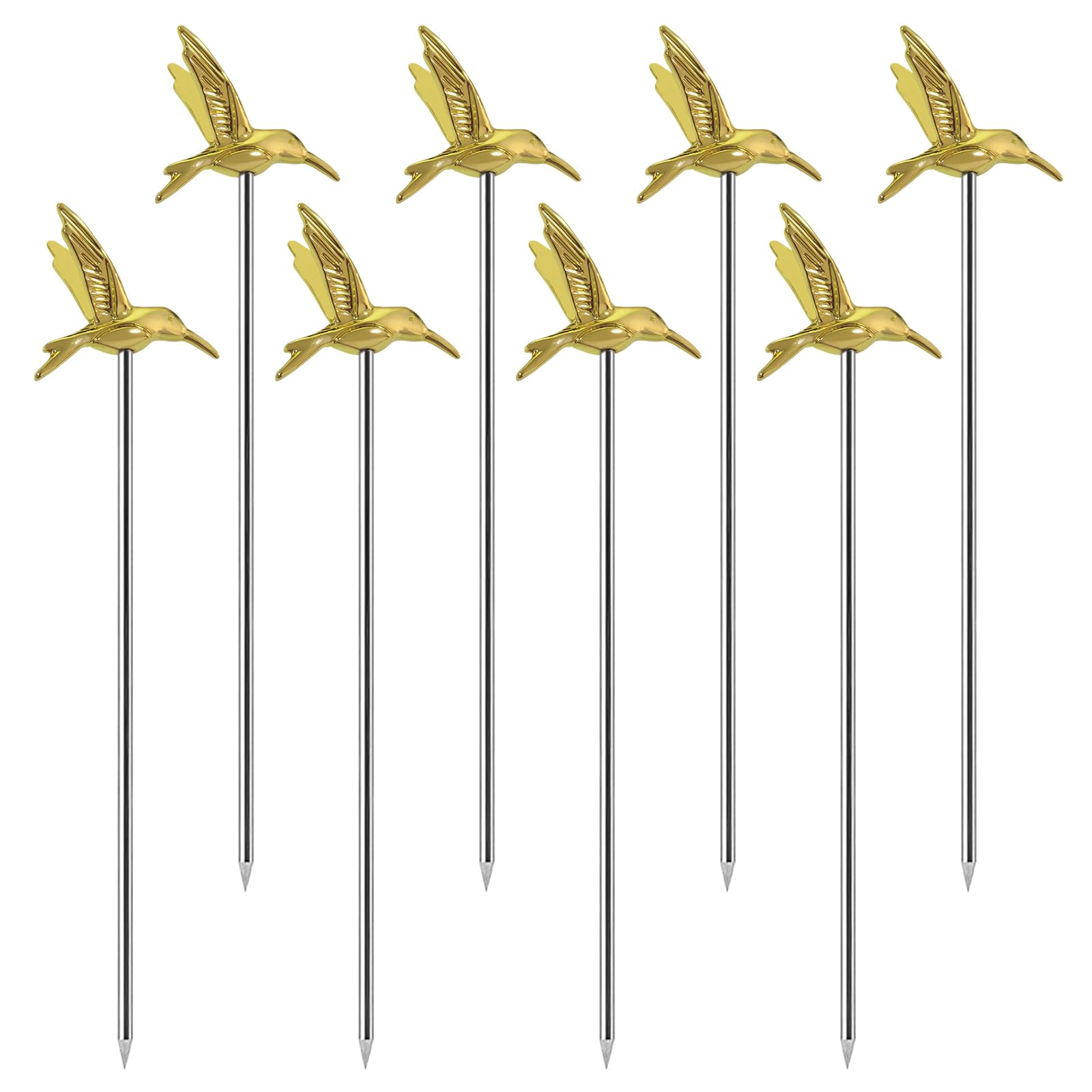 Amazon.com | Cocktail Picks Stick, Cocktail Toothpicks Stainless Steel ...