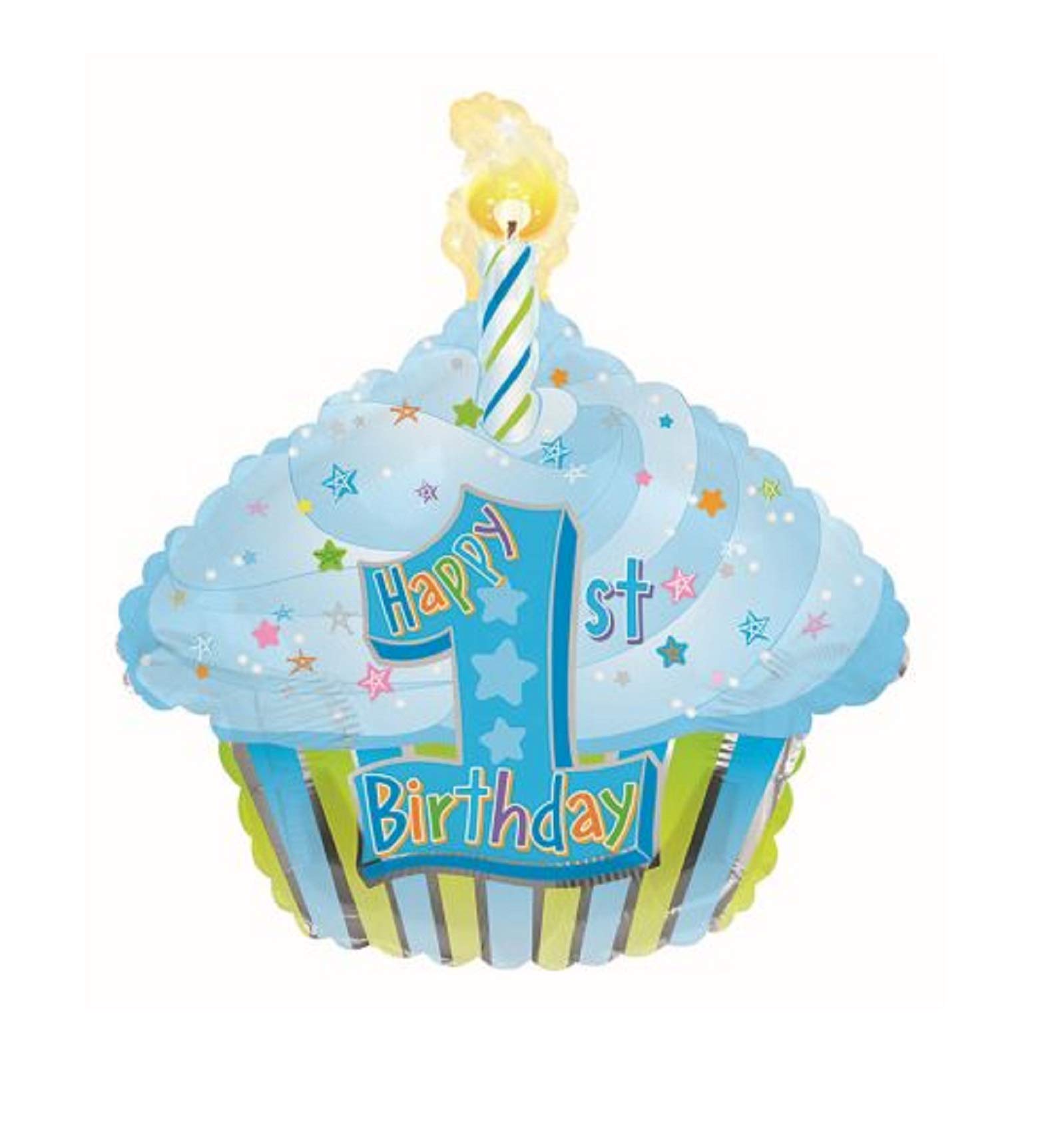 1st Birthday Cupcake Boy
