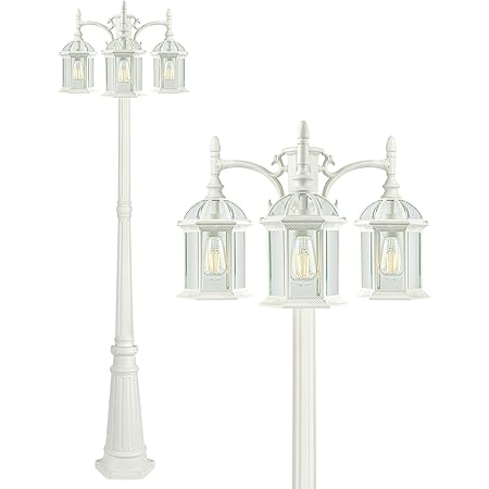 Portsmouth 5"x5" Vinyl Lamp Post - Outdoor Post Lights - Amazon.com