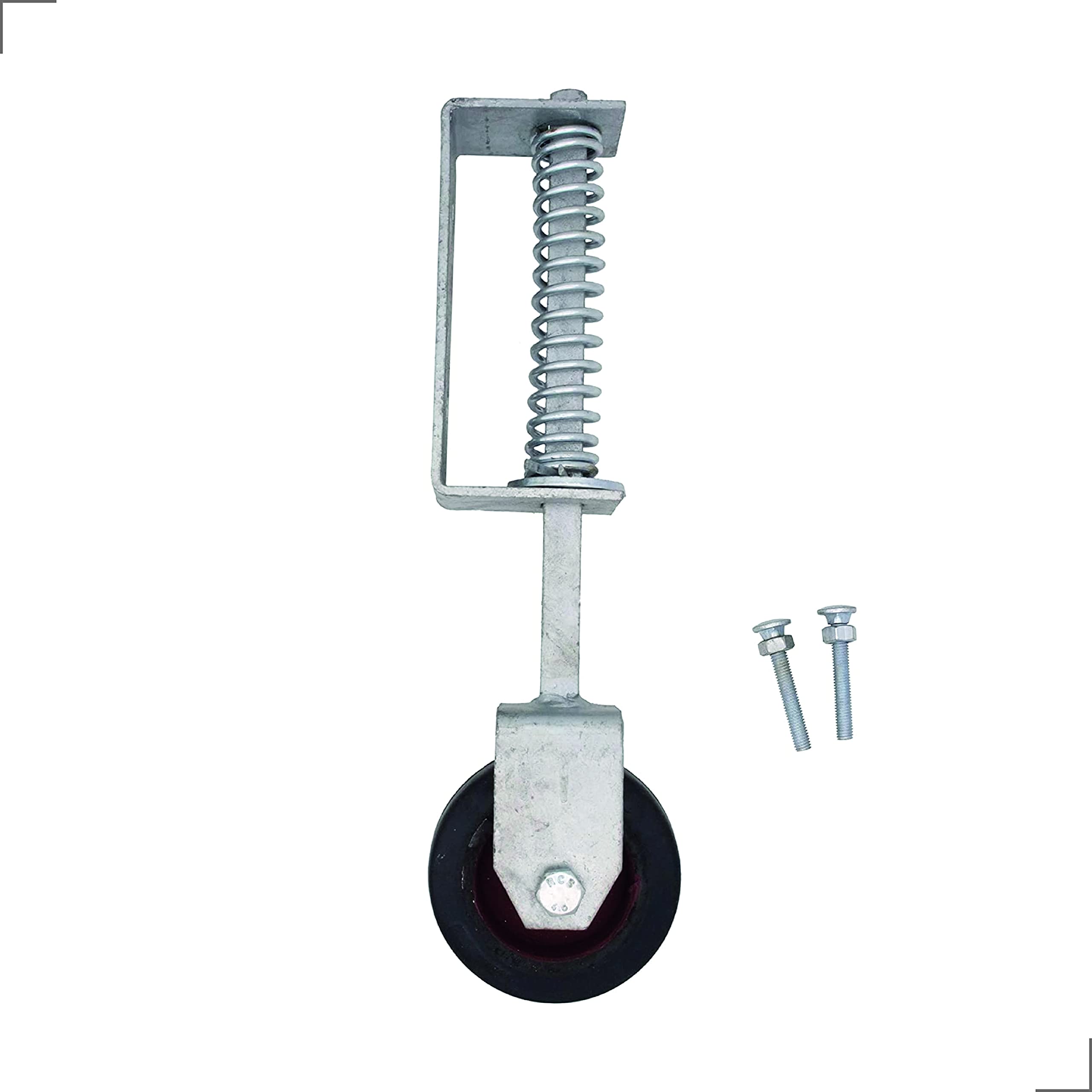 Buy Gate Wheel, Galvanised, Spring Loaded | 4 inch | Max Load 138kg ...