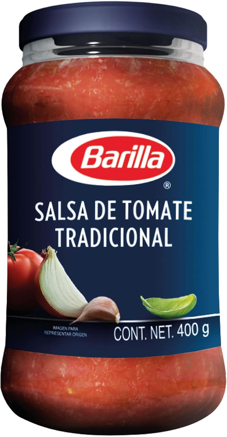 Barilla Salsa Tradicional 400 g : Amazon.com.mx: Alimentos y Bebidas