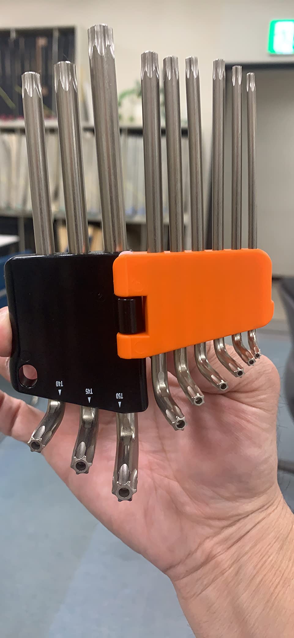 Amazon | イーバリュー(E-Value) ヘックスローブレンチセット いじり止め対応 9本組 ELTW09SL | 六角棒レンチ