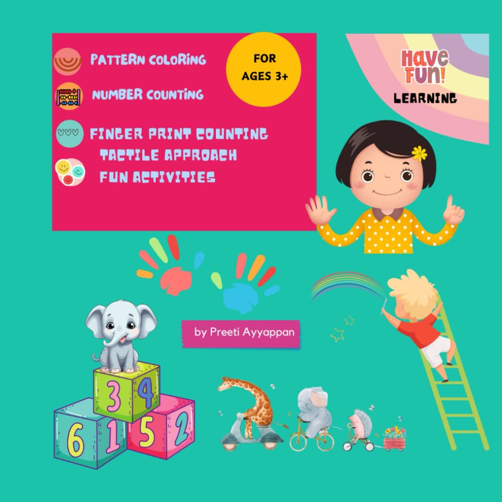 Amazon.com: LEARN NUMBERS THE FUN WAY: Educational Kids Coloring ...