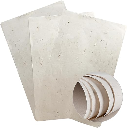 Amazon.com : 40Pcs Mulberry Paper Sheets for Craft, Rice Paper for ...