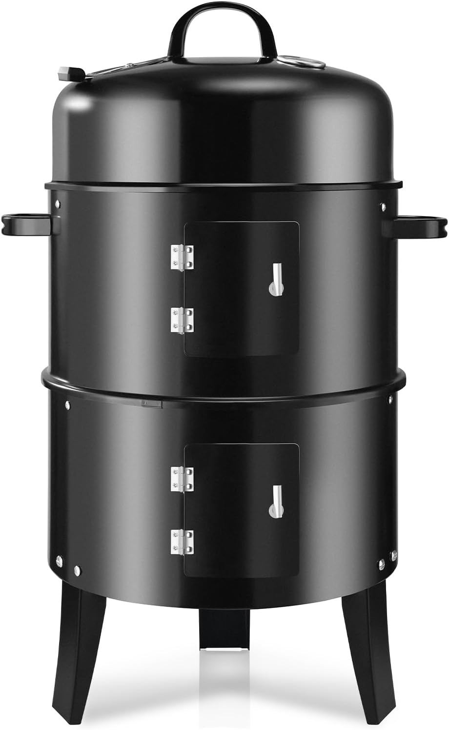 Amazon.com : RYHOFOUD 19Inch Round Charcoal Smoker Grill,Heavy-Duty BBQ ...