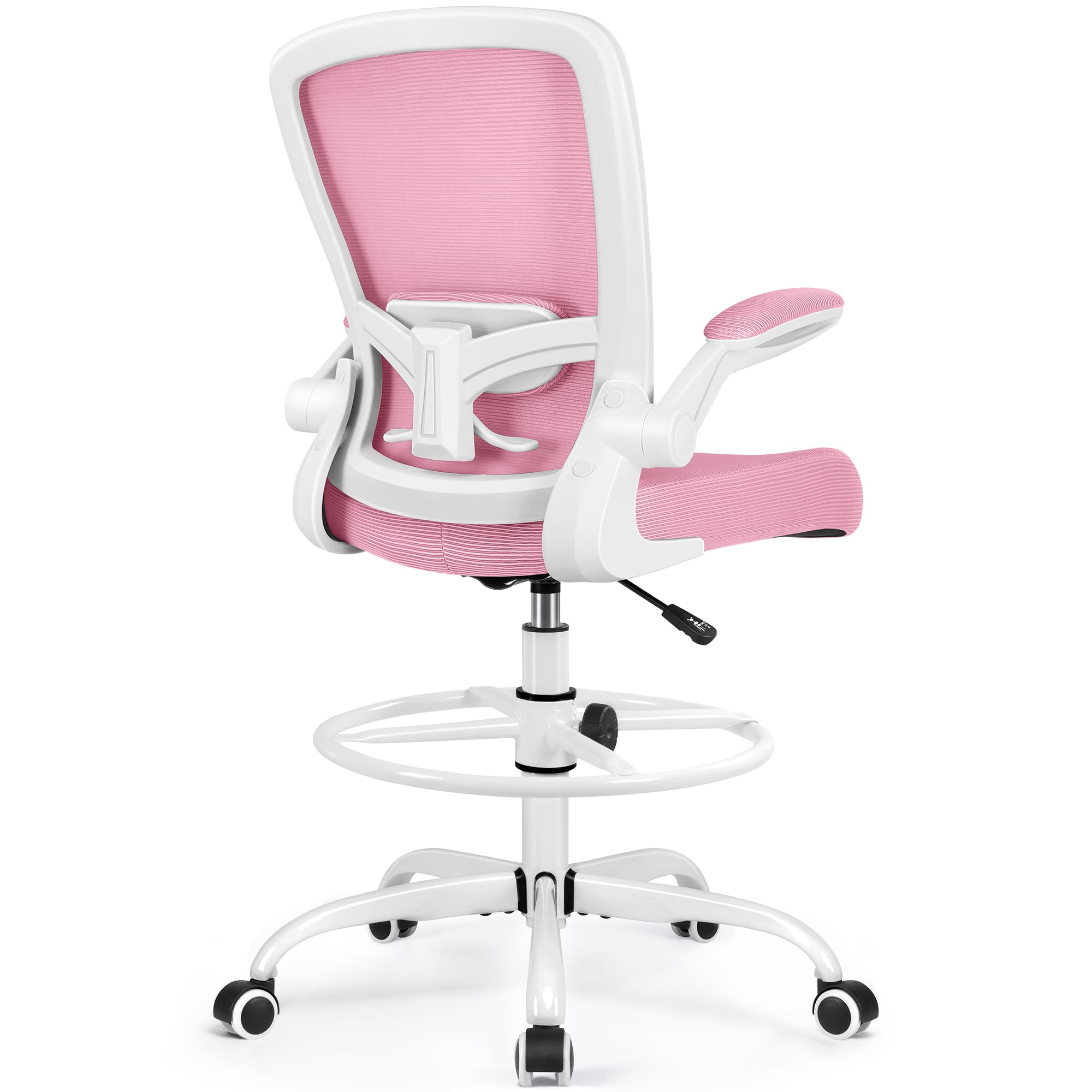 FelixKing Drafting Chair Ergonomic Tall Office Chair, Breathable Mesh ...