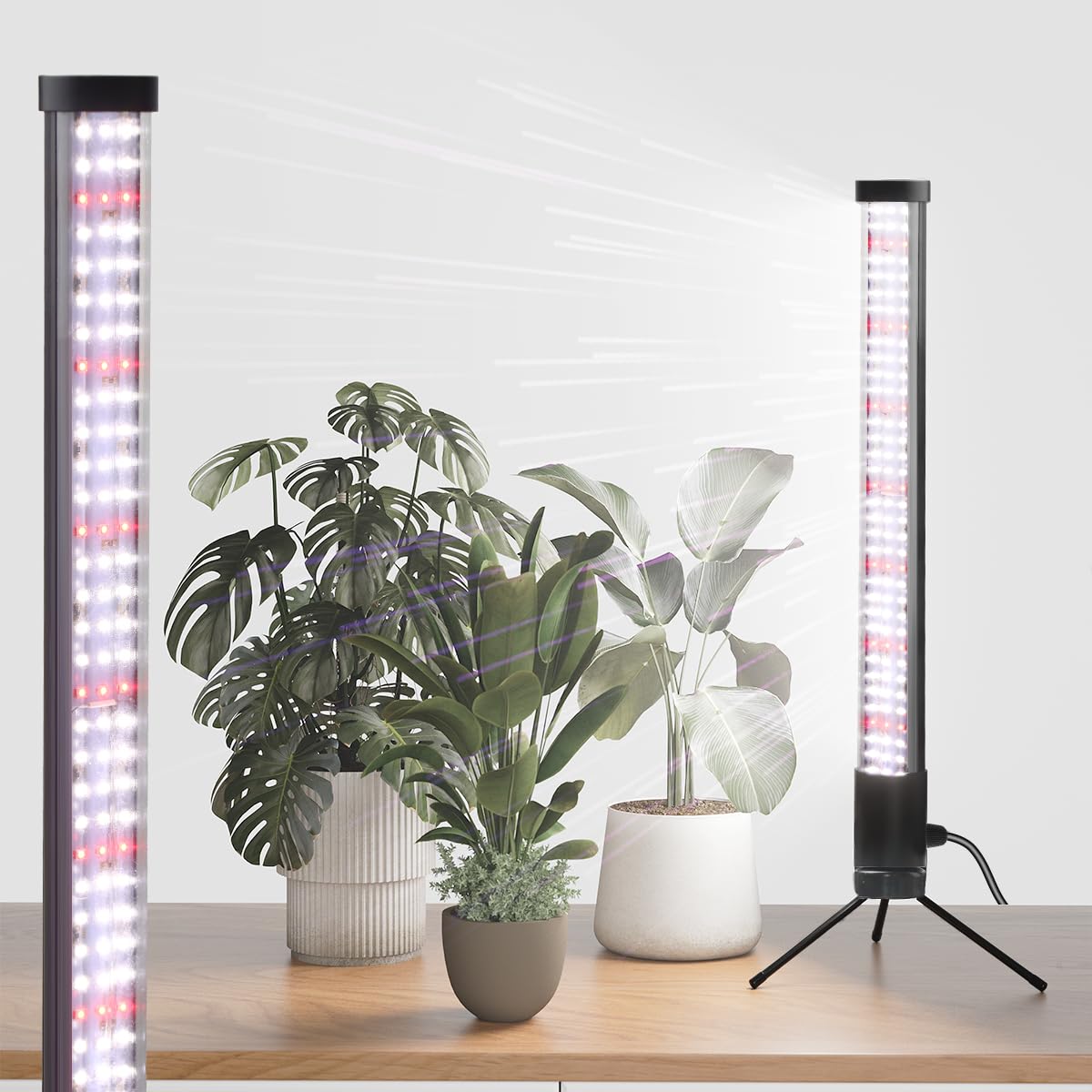 Amazon.com: T10 Vertical Grow Light, 6000K Full Spectrum Desktop Plant ...