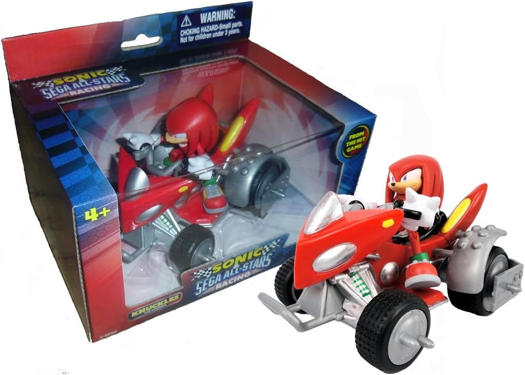 Sonic The Hedgehog 5-inch Sonic All Stars Racing Knuckles and ...