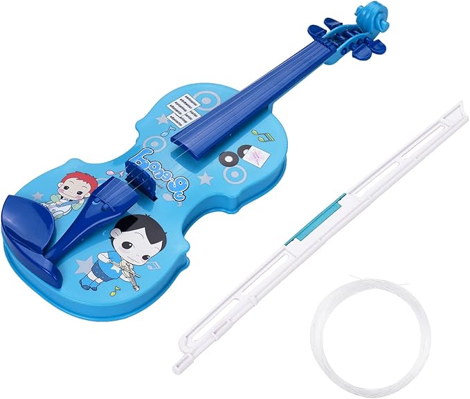 mewmewcat Kids Little Violin with Violin Bow Fun Educational Musical ...
