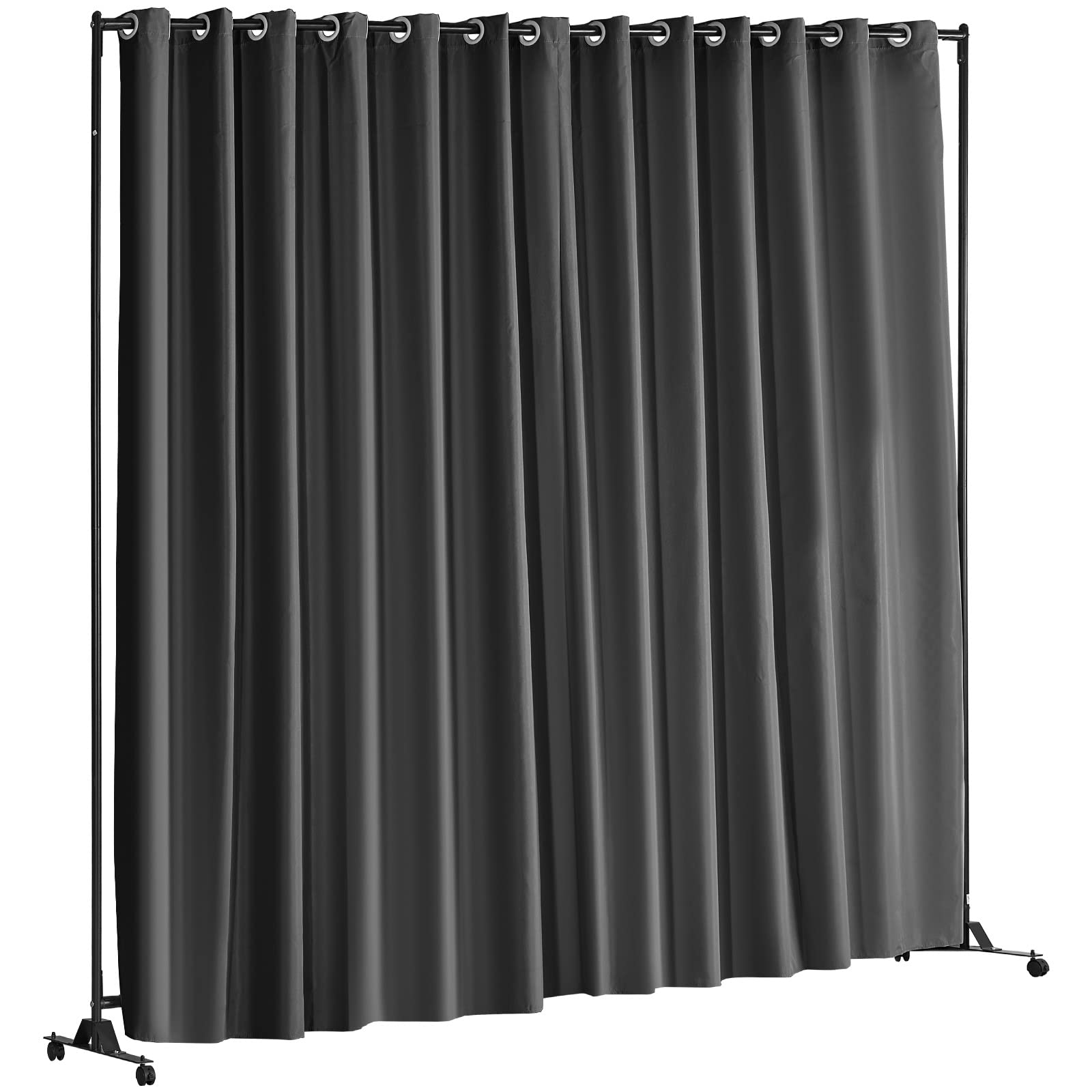 VEVOR Room Divider, 8 ft x 10 ft Portable Panel Room Divider with ...