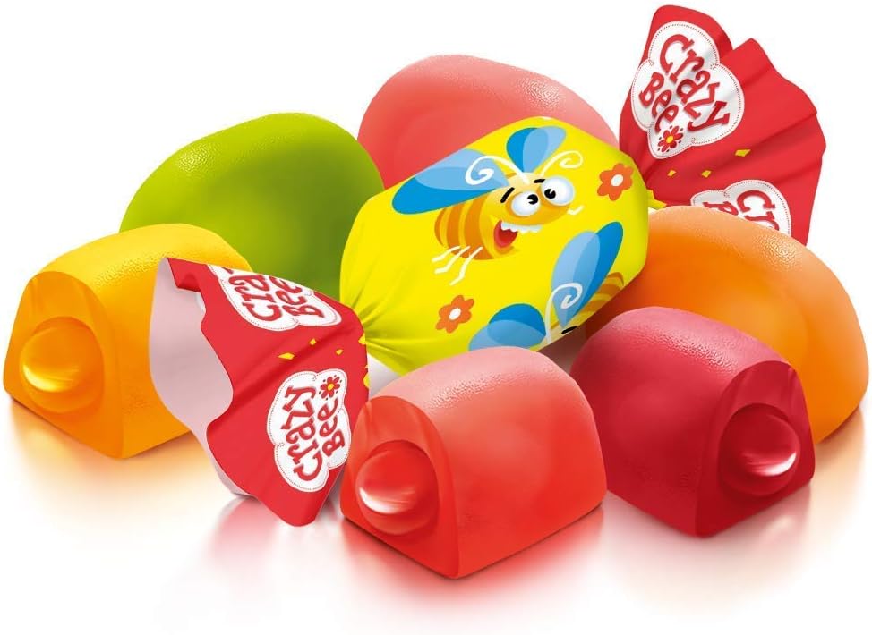 Roshen Crazy Bee Frutty Jelly Candy, 1 kg : Amazon.co.uk: Grocery