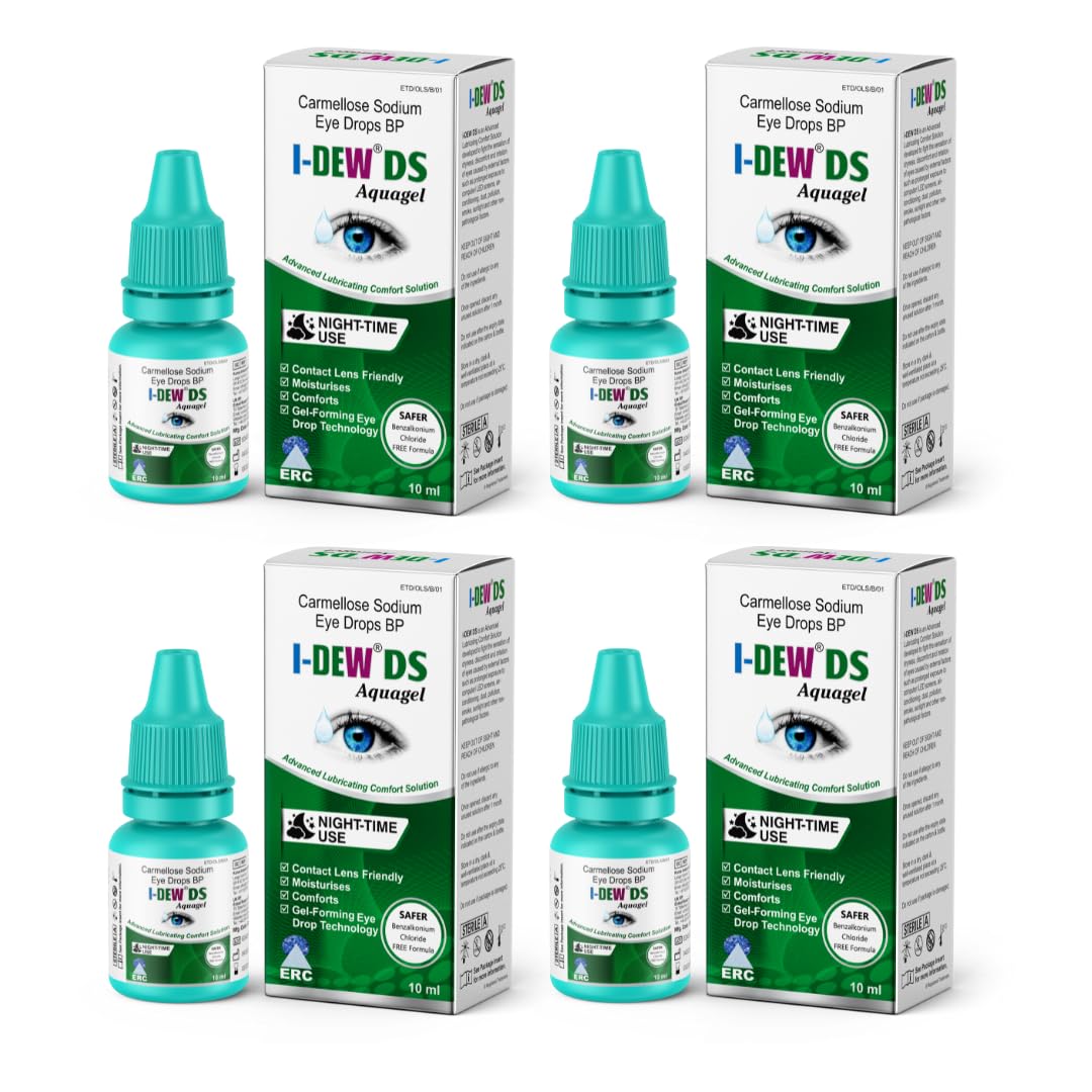 Buy I-Dew DS Night-time Aquagel Eye Drops for Contact Lens Users and ...