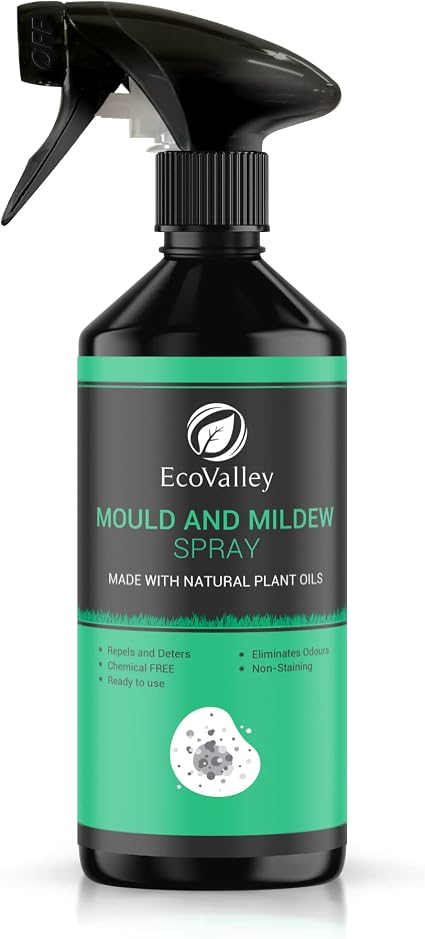 EcoValley Natural Black Mould and Mildew Remover Spray - 500ml ...