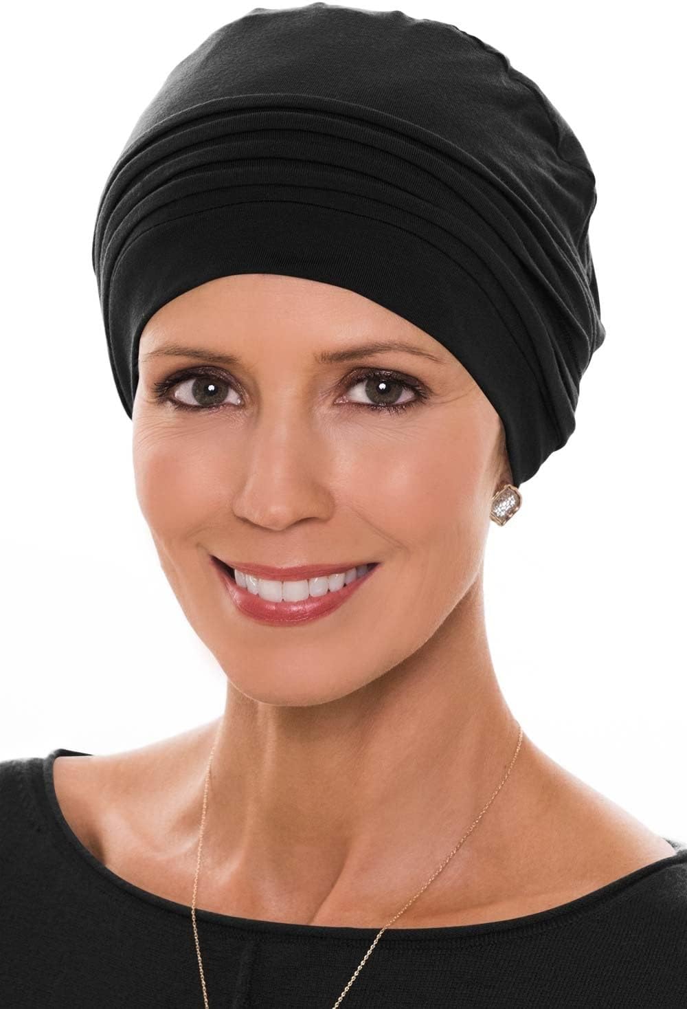 Amazon.com: Cardani Aloe Couture Cap Bamboo | Black : Clothing, Shoes ...