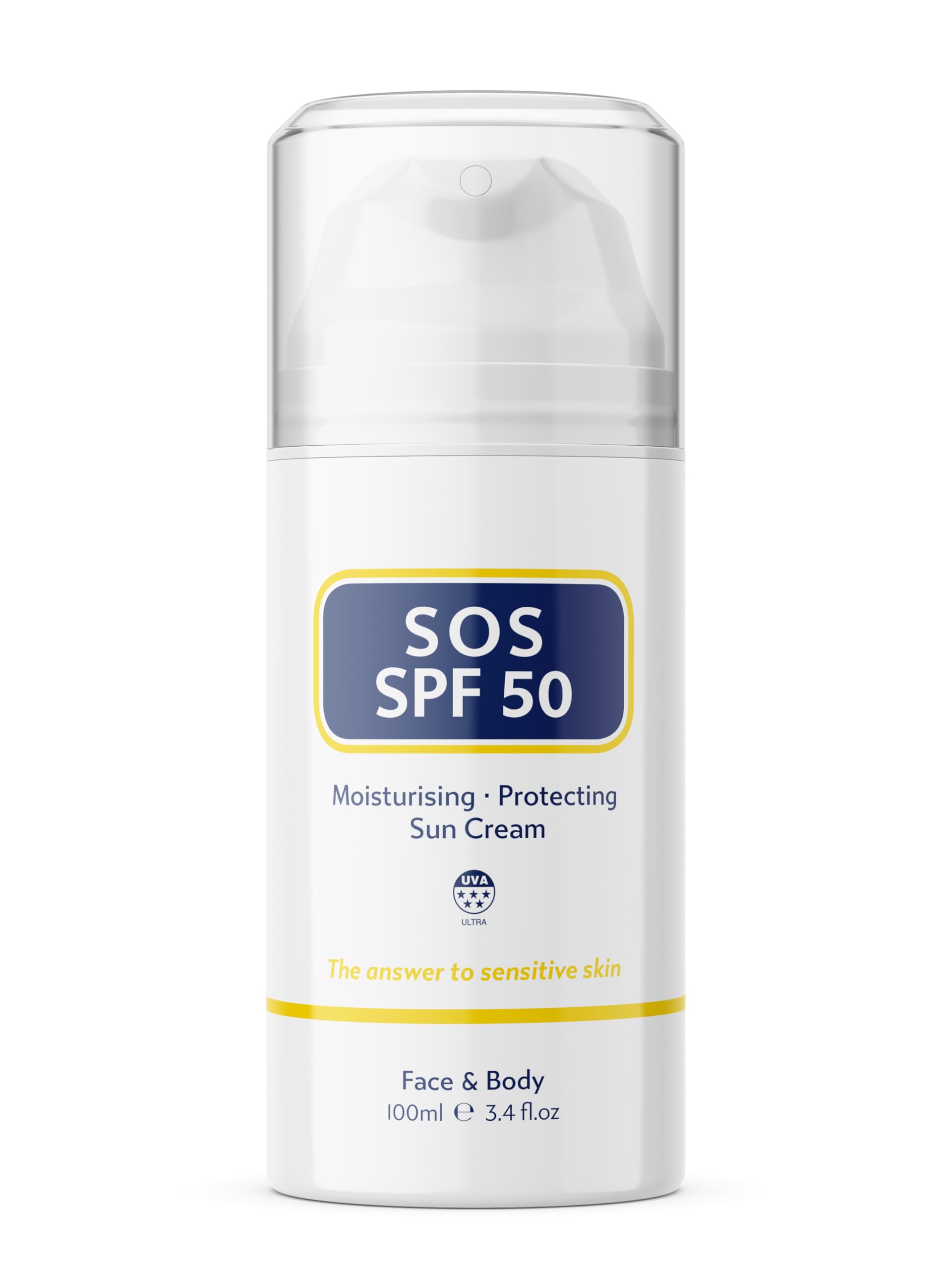 SOS SPF 50 Sun Cream 100ml – BigaMart