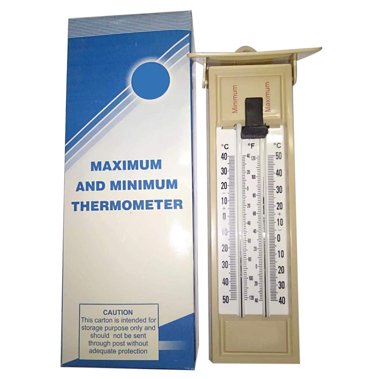 MV MRSC Wall Mounting U-shaped Maximum Minimum Thermometer , White ...