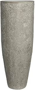 Amazon.com : Pottery Pots 31.5" H Large Round Imperial White Ficonstone Indoor Outdoor Dax ...