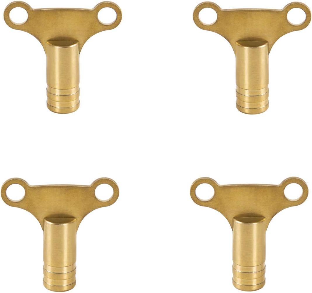 iBathUK Brass Radiator Key, Radiator Key for Bleeding, Easy Grip ...