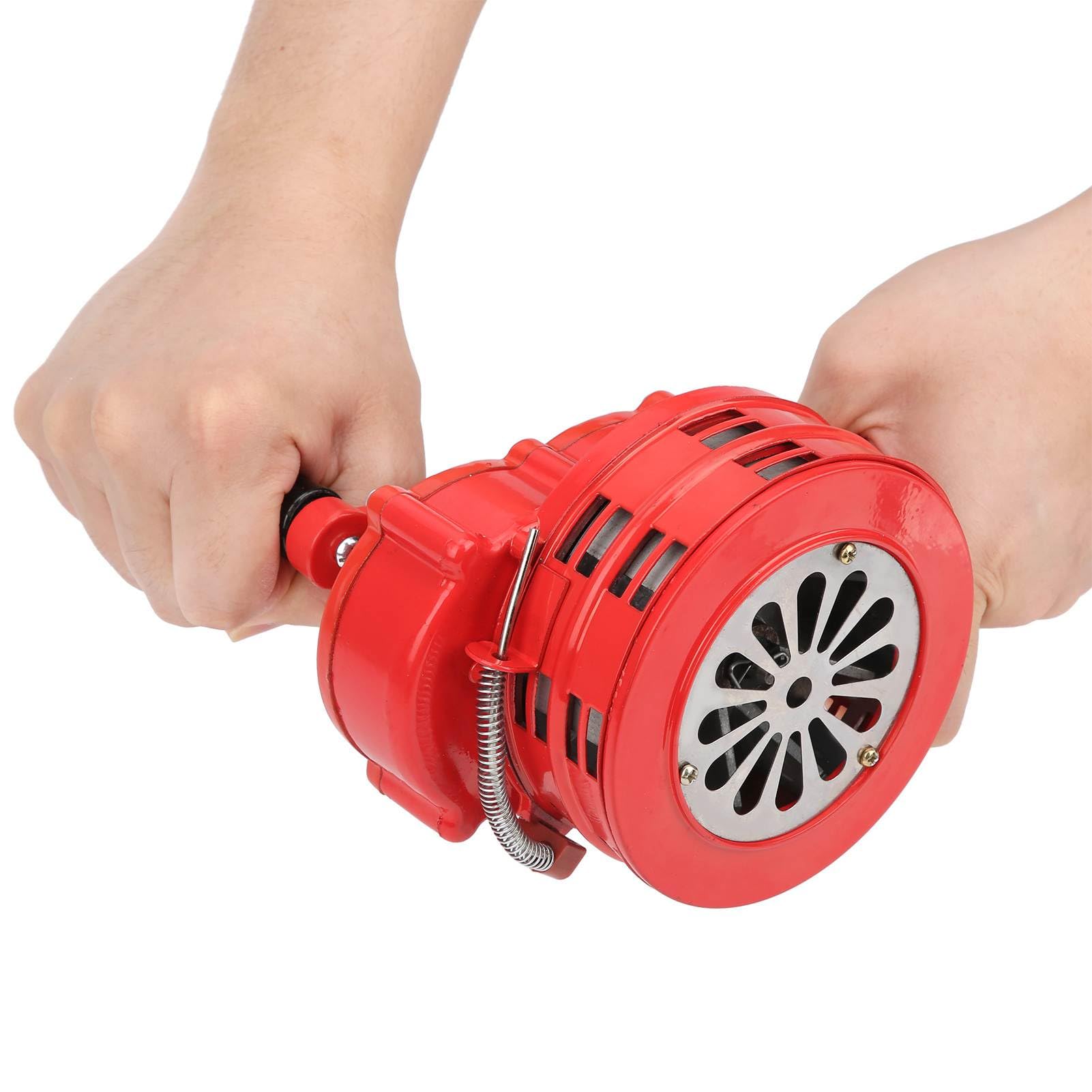 Hand Crank Siren, Portable Manual Operated Alarm 120DB Handheld Air ...