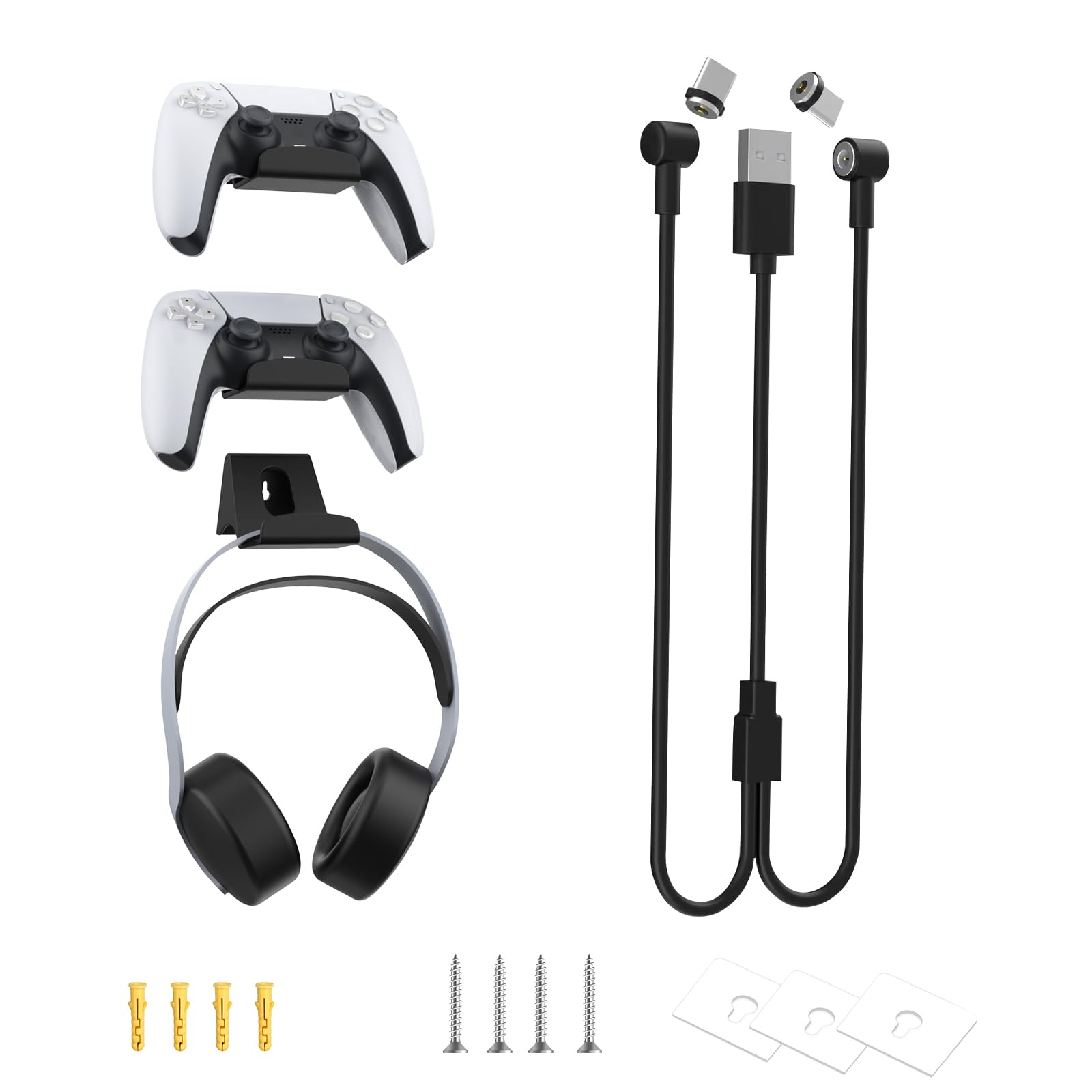 Snapklik.com : Wall Mount Set For PSVR2 Controllers, Space Saving ...