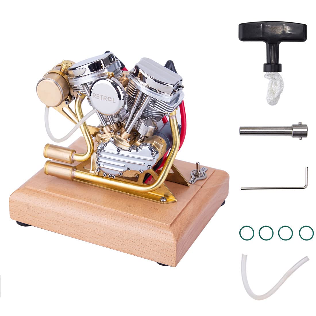 Snapklik.com : DWIU 42CC Engine Model, V2 Motorcycle Engine OHV V-Twin ...