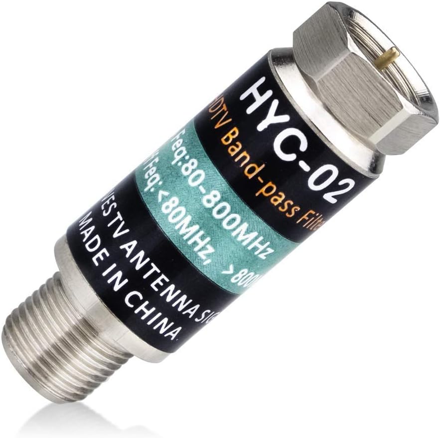 Amazon.com: LTE Filter for TV Antenna - RF Interference Filter Improves ...