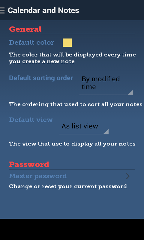 Calendar and Notes - App on Amazon Appstore