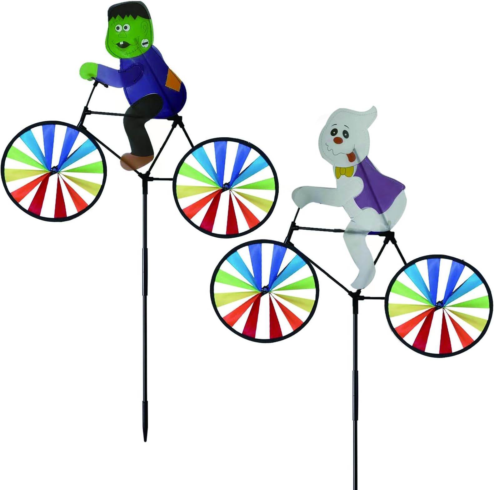 Amazon.com: 2 Pack 20 Inches Animal Bike Spinners Decoration, Colorful ...