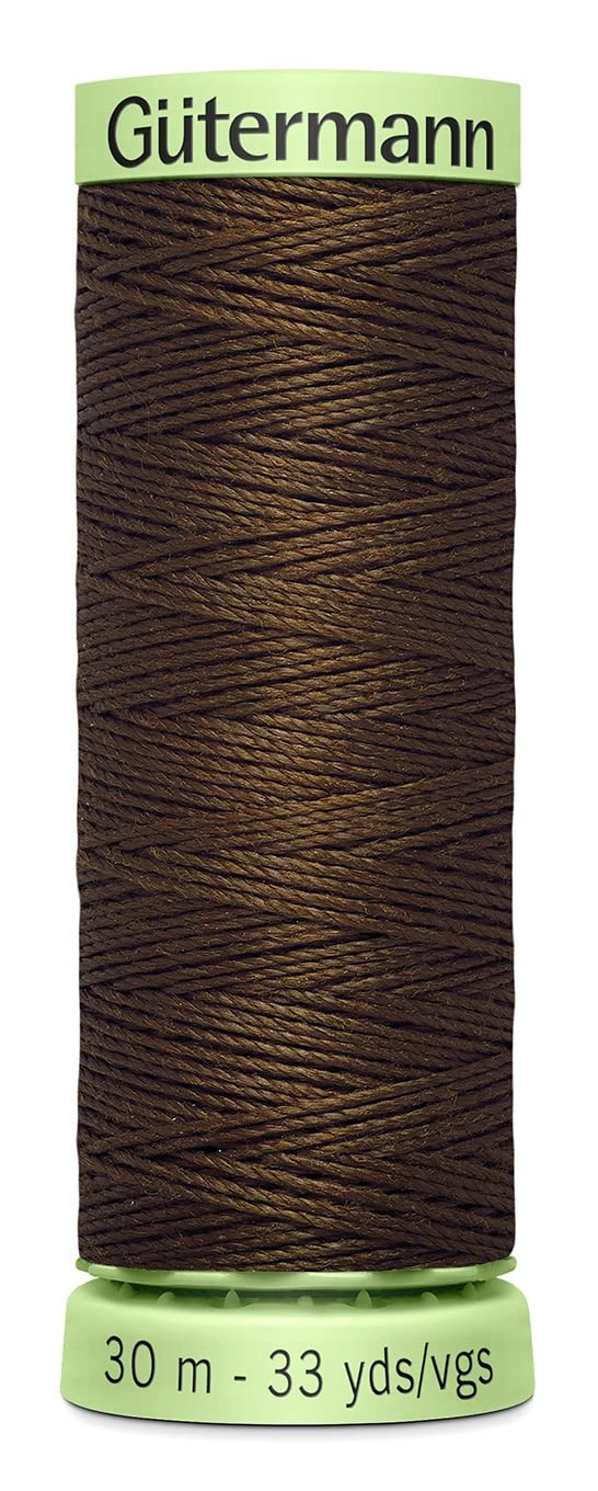 Amazon.com: Gutermann Top Stitch Heavy Duty Thread 33 Yards-Espresso