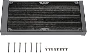 Amazon.com: EBTOOLS Computer Water Cooling Systems 12 Tubes Heat ...