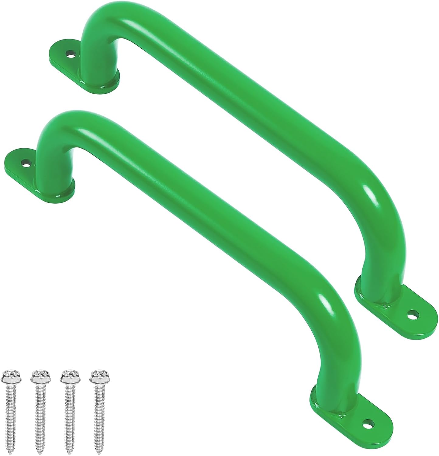 Amazon.com: Purife 13 Inch Green Outdoor Metal Playground Handles Set ...