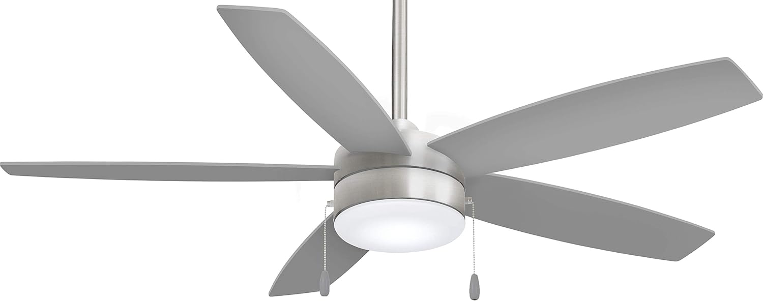 Amazon.com: Minka-Aire F673L-BN/SL Airetor 52 Inch Ceiling Fan with ...