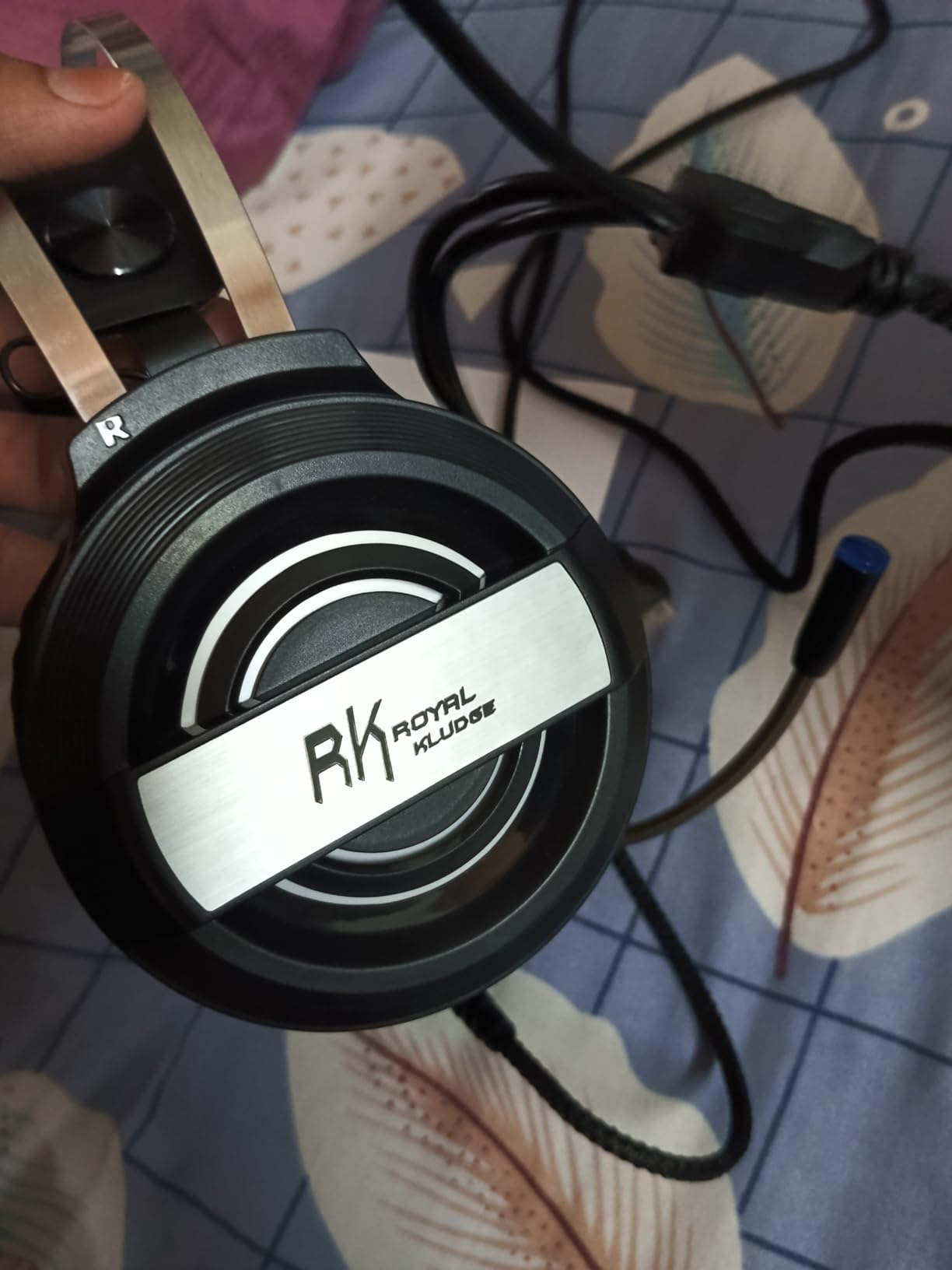 RK ROYAL KLUDGE PS4 Gaming Headset with Microphone, RK-E6000 PS5 ...