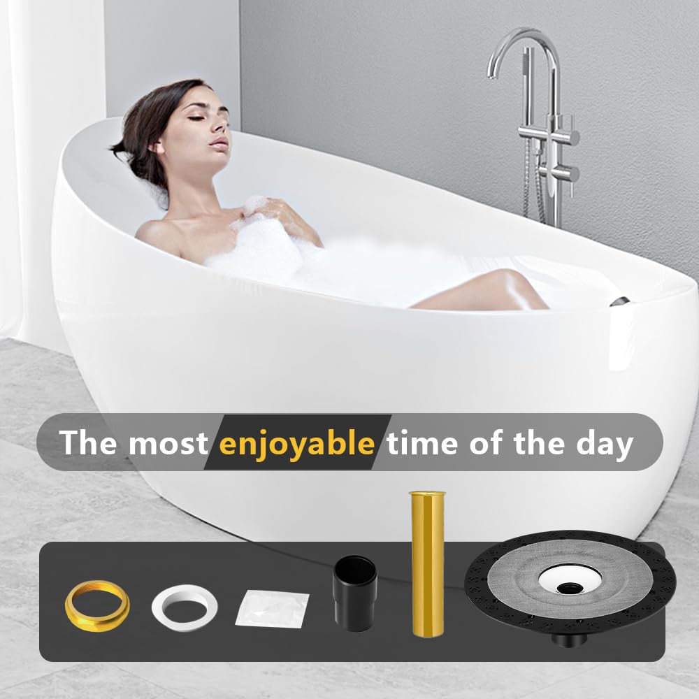 Snapklik.com : Freestanding Tub Drain Rough-in Kit For Free Standing ...
