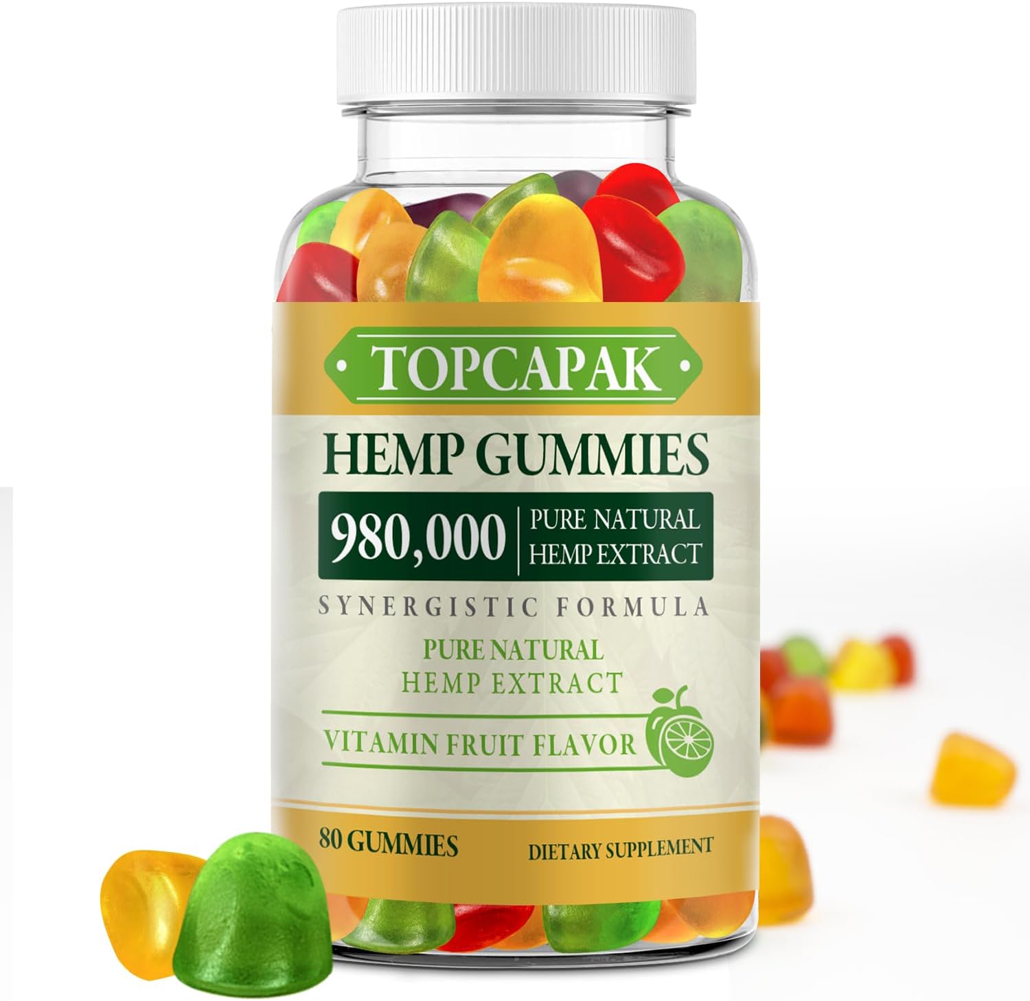 Amazon.com: Gummies High Potency for Extra Strength with Pure Natural ...