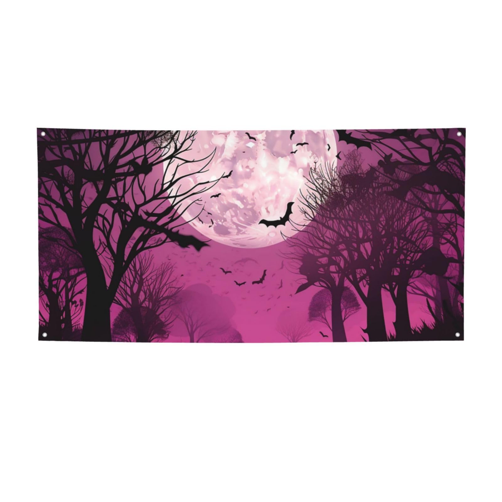 Purple Moon Banner