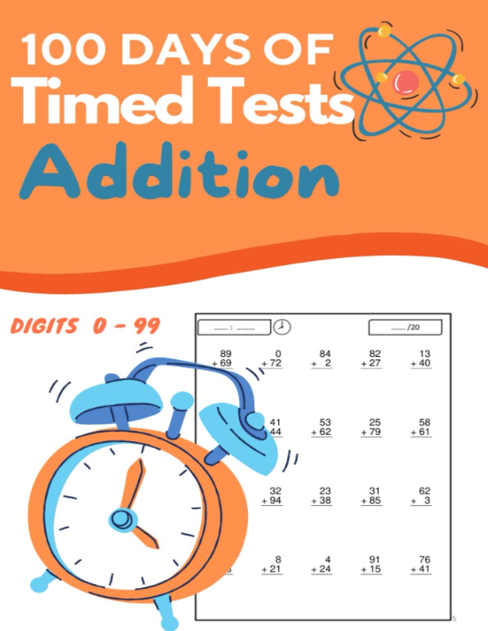 Buy 100 Days of Timed Tests: Timed Math Tests Addition Practice - Math ...