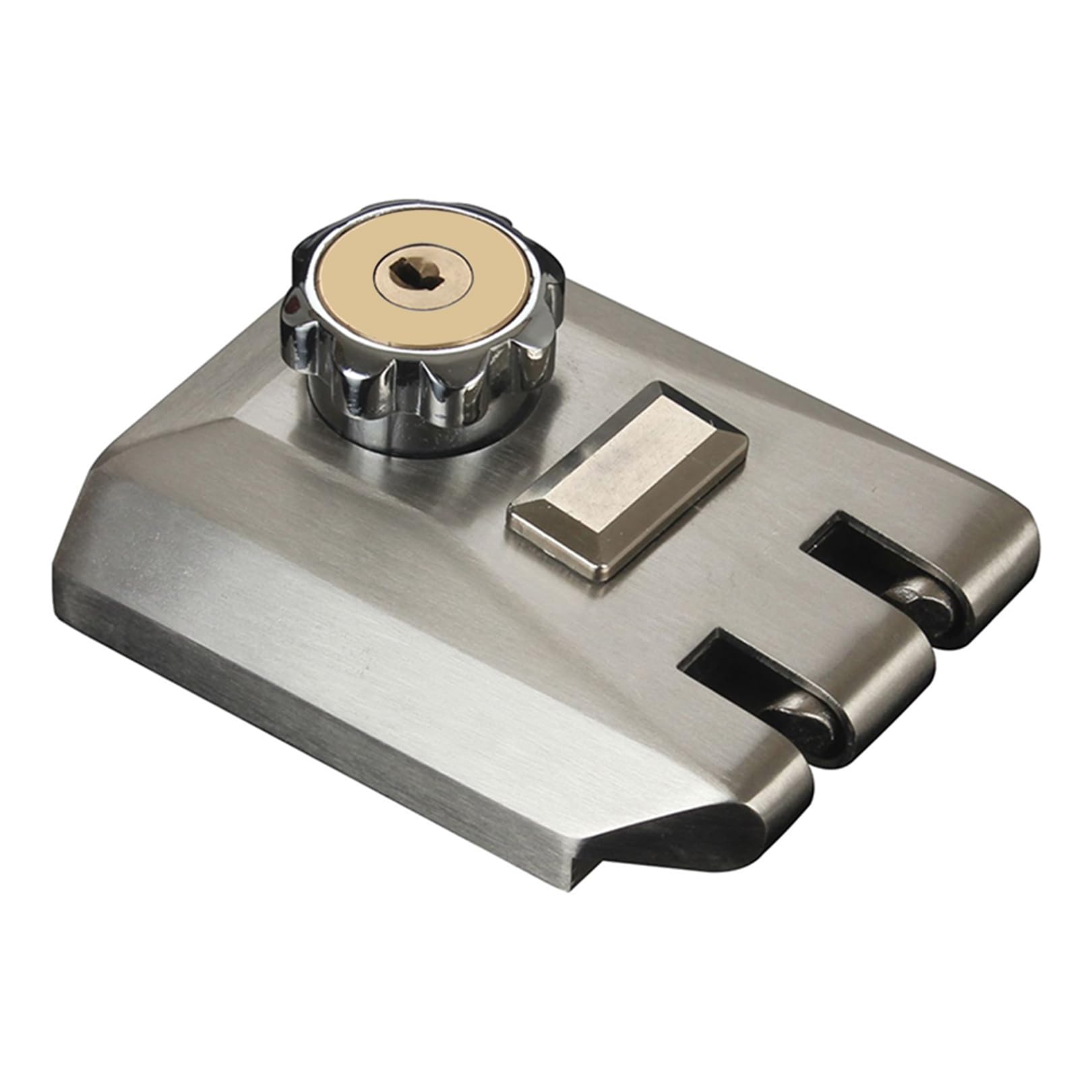 FARFELLNY Vertical Home Cylinder Deadbolt Rim Lock Set,Proof Deadbolt ...