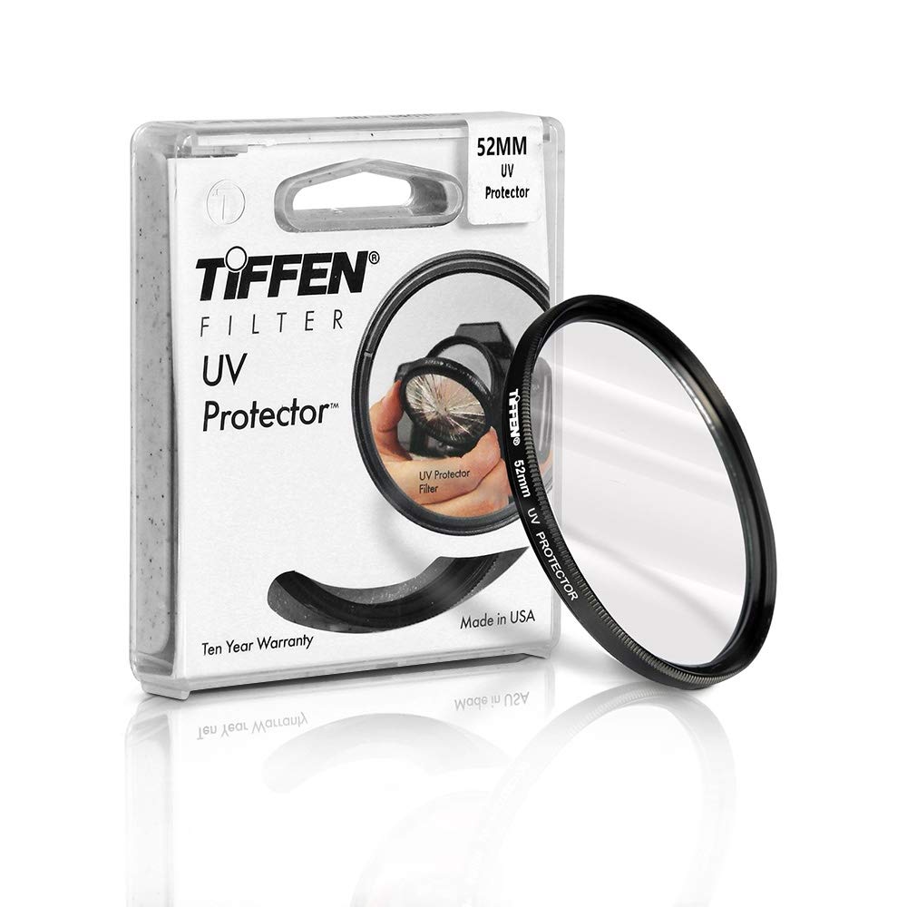 Amazon.com : Tiffen 52mm Photo Essentials Kit with UV Protector, 812 ...