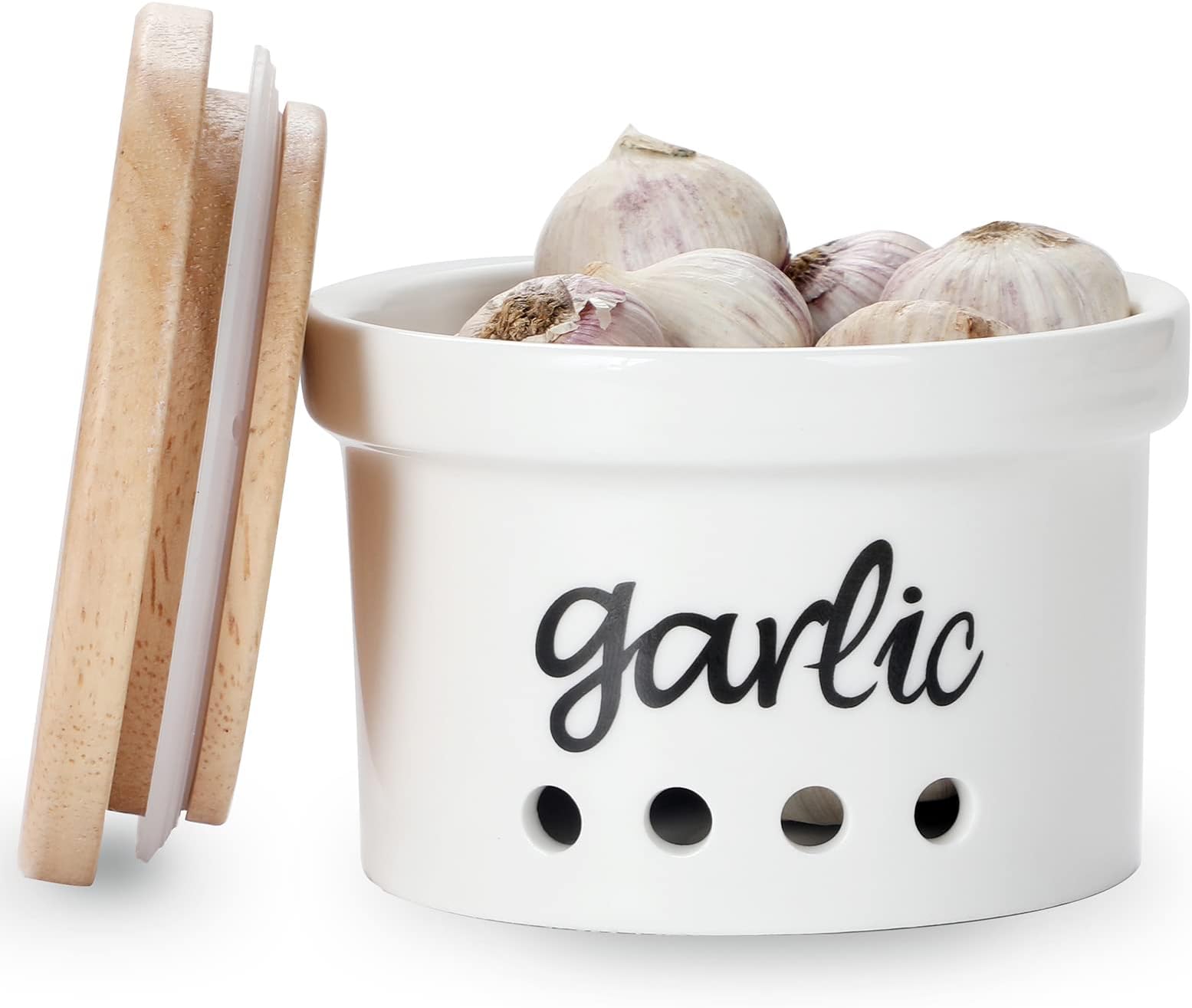 Amazon.com: MAYMII·HOME 550ml 4.3x4.3x3.6(In) White Garlic Ginger ...